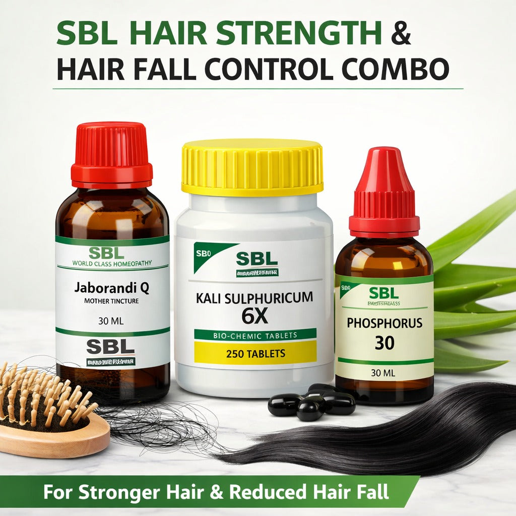 SBL Hair Strength & Hair Fall Control Combo – Pushmycart.in